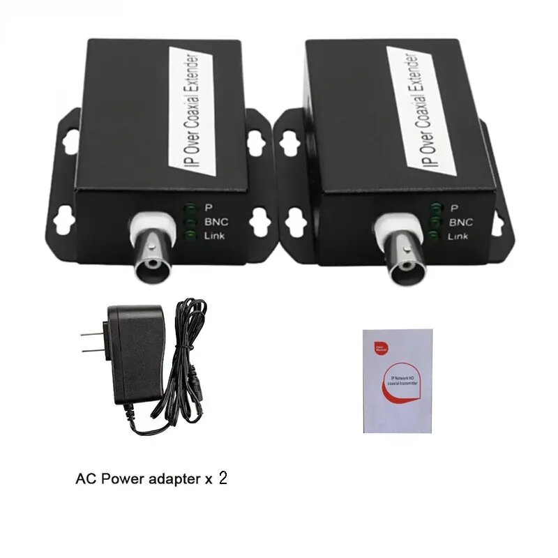 TITAK Ethernet IP-удлинитель 500M для камер видеонаблюдения US Plug