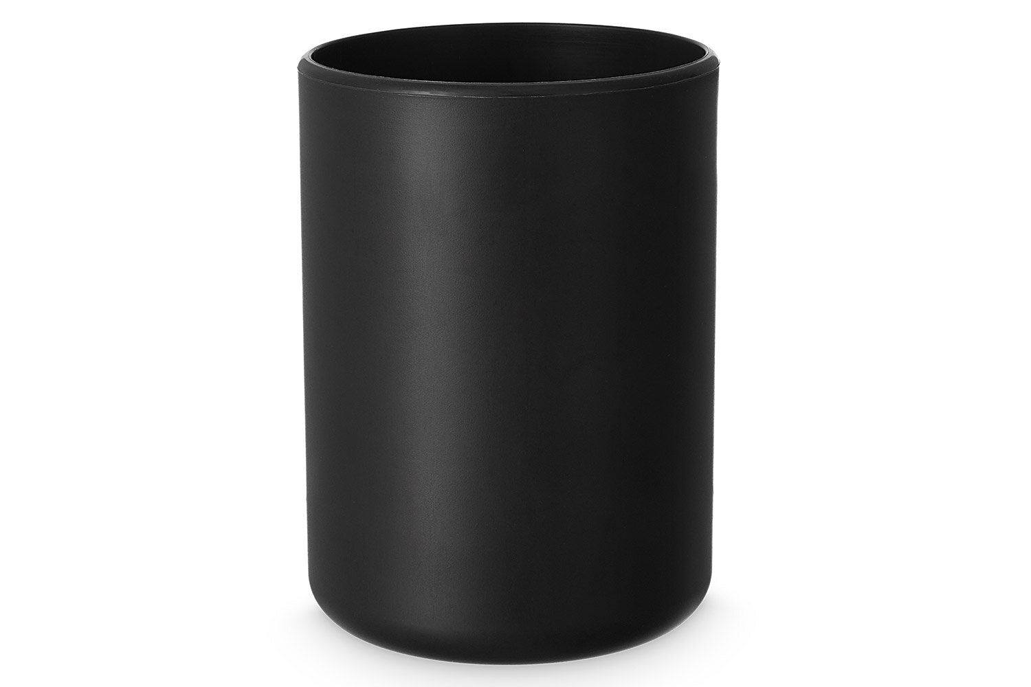 Flux Стакан для зубных щёток из пластика 7.5х11х7.5 см компактный держатель для ванной