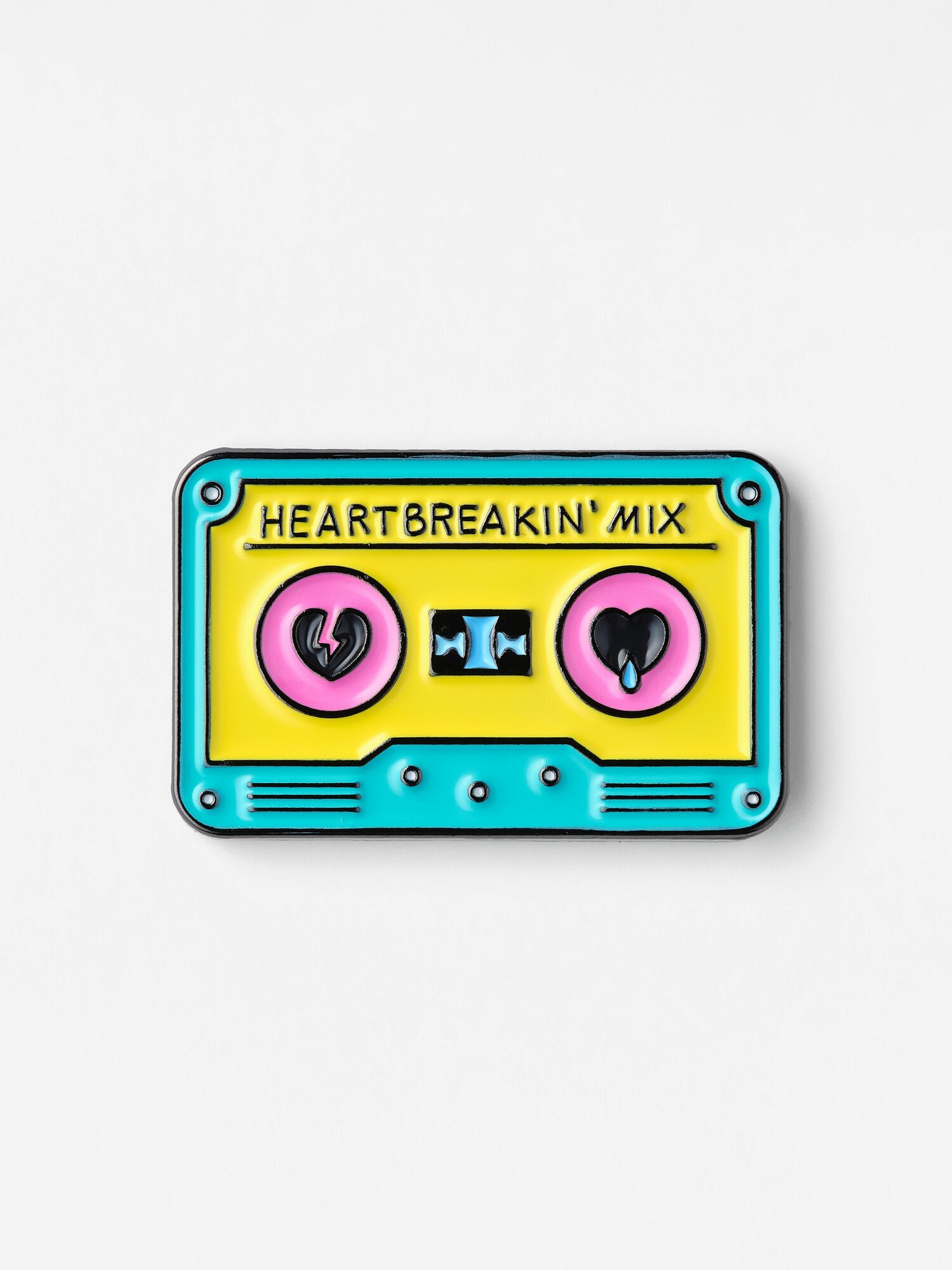 Значок эмалированный "Кассета"