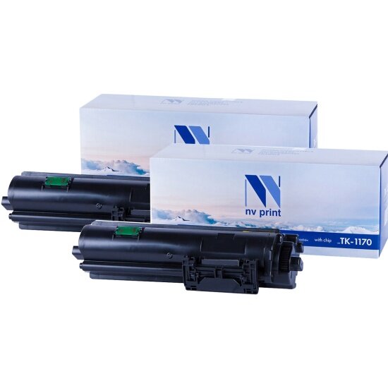 Тонер-картридж NV Print NV-TK-1170-SET2 для Kyocera Ecosys M2040dn/ M2540dn/ M2640idw (7200k) (2 шт)