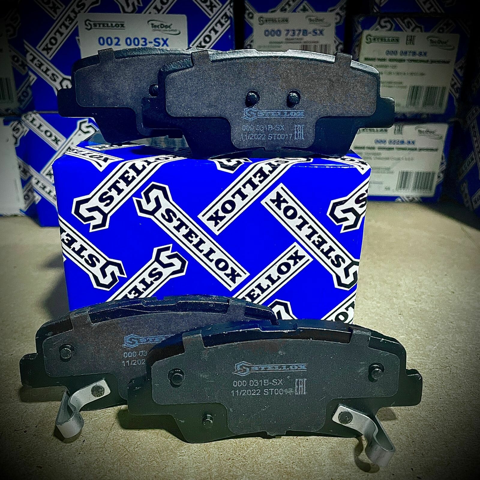 Задние Колодки для SSANGYONG ACTYON 2 2012-2024 / Колодки задние на Сан Енг Актион - OEM 583021RA30 4050004000 48413341A0 583023QA10