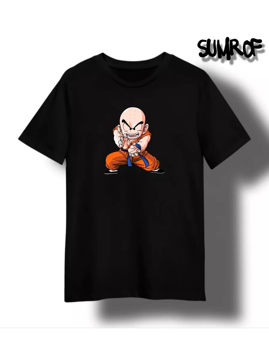Футболка манга персонаж Krillin