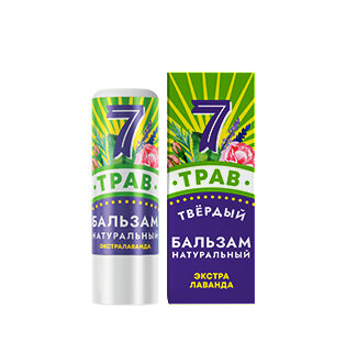 Натуральный крымский бальзам 7 трав Лаванда, 7г