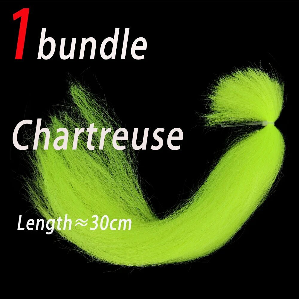 Синтетическое волокно для волос Chartreuse, 30см, 1bundle