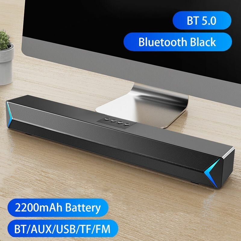 Колонка портативная, bluetooth умная акустика для компьютера, колонки Поддержка подключения Bluetooth и воспроизведения AUX
