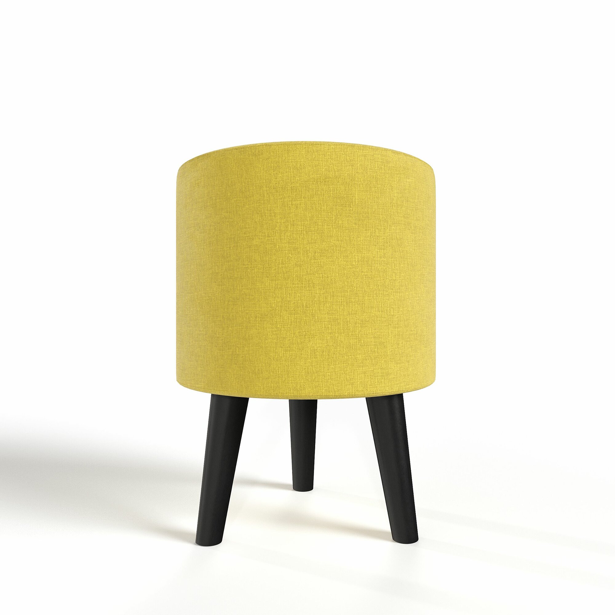 Пуф на трёх высоких ножках Фантазёр D-6 желтый