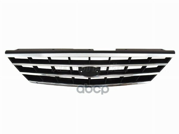 Решетка радиатора KIA SPECTRA 01-11 4D черная с хромом Sat арт. STKA400930