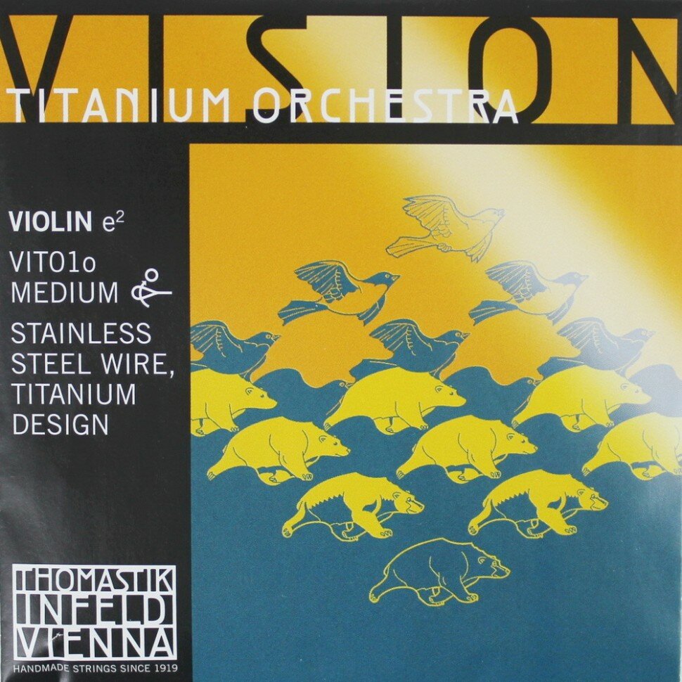 Струна скрипичная Е(МИ) VIT01o Vision Titanium Orchestra, Thomastik