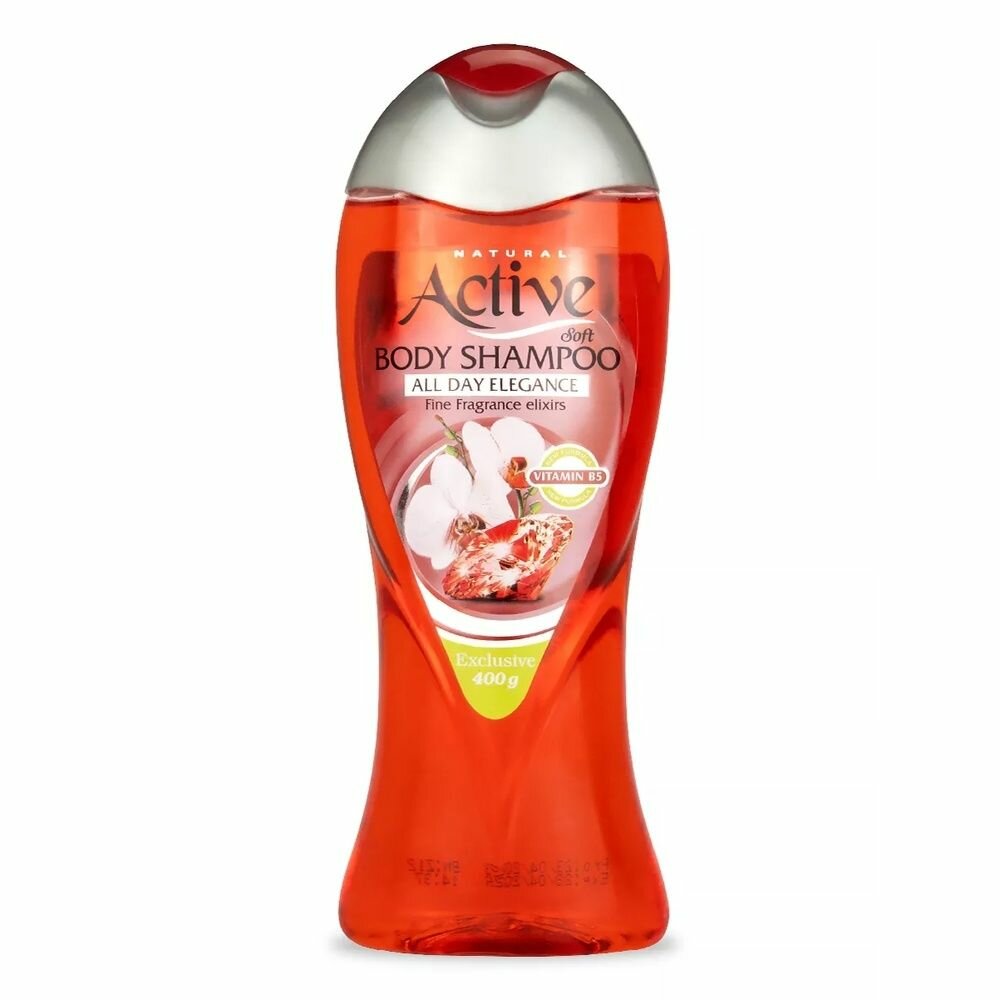 Гель для душа Active "Орхидея", с витамином B5, 400 мл