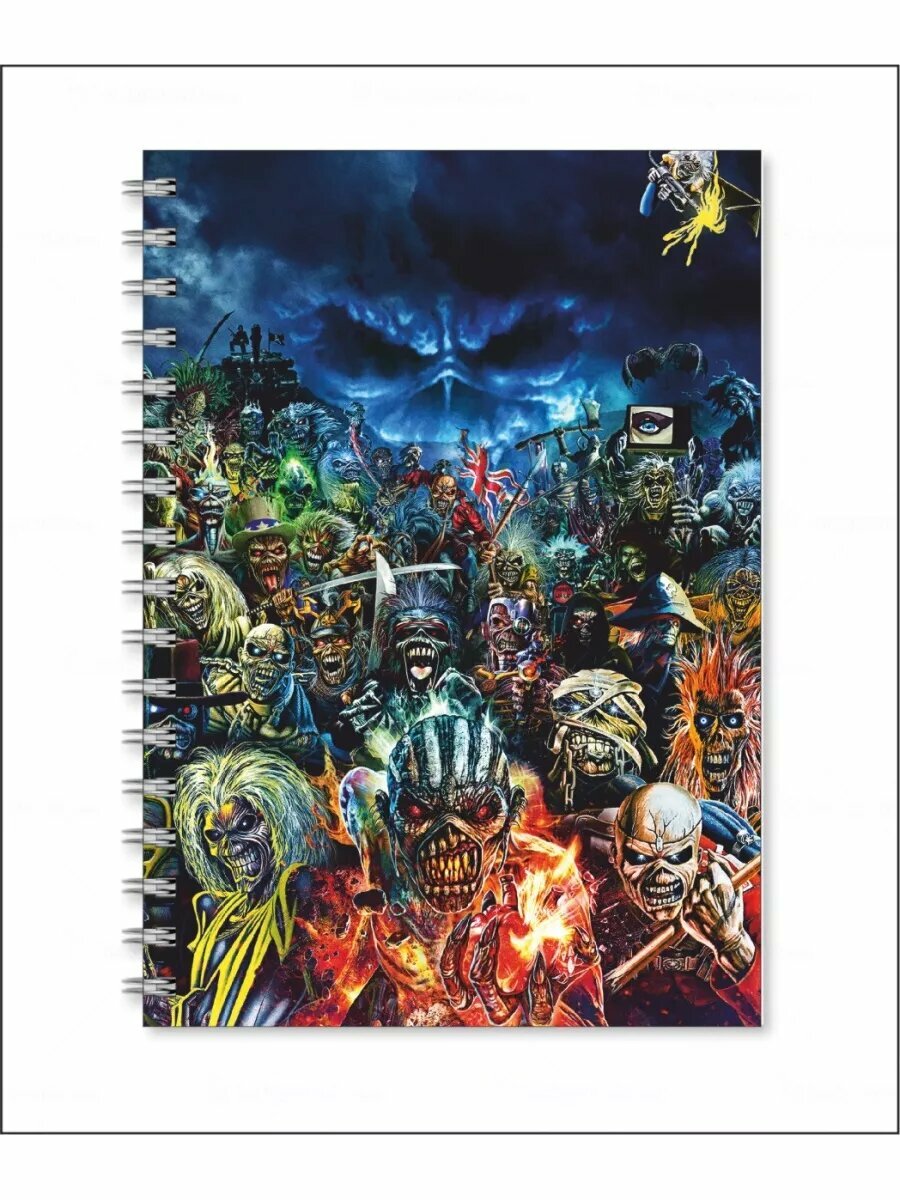 Тетрадь А5 Iron Maiden - Айрон Мэйден