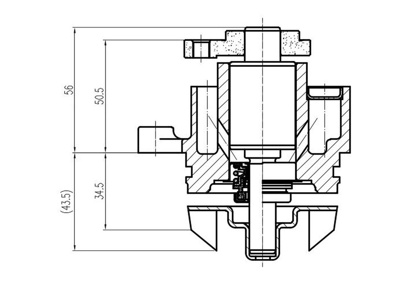 UNIO WAP-10010 (1119276 / 1142005 / 1142427) помпа водяная Ford (Форд) Focus (Фокус) II, IIi 04-, Mondeo (Мондео) IIi-v 00-,
