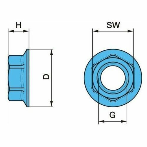 Гайка Bpw 0252733380