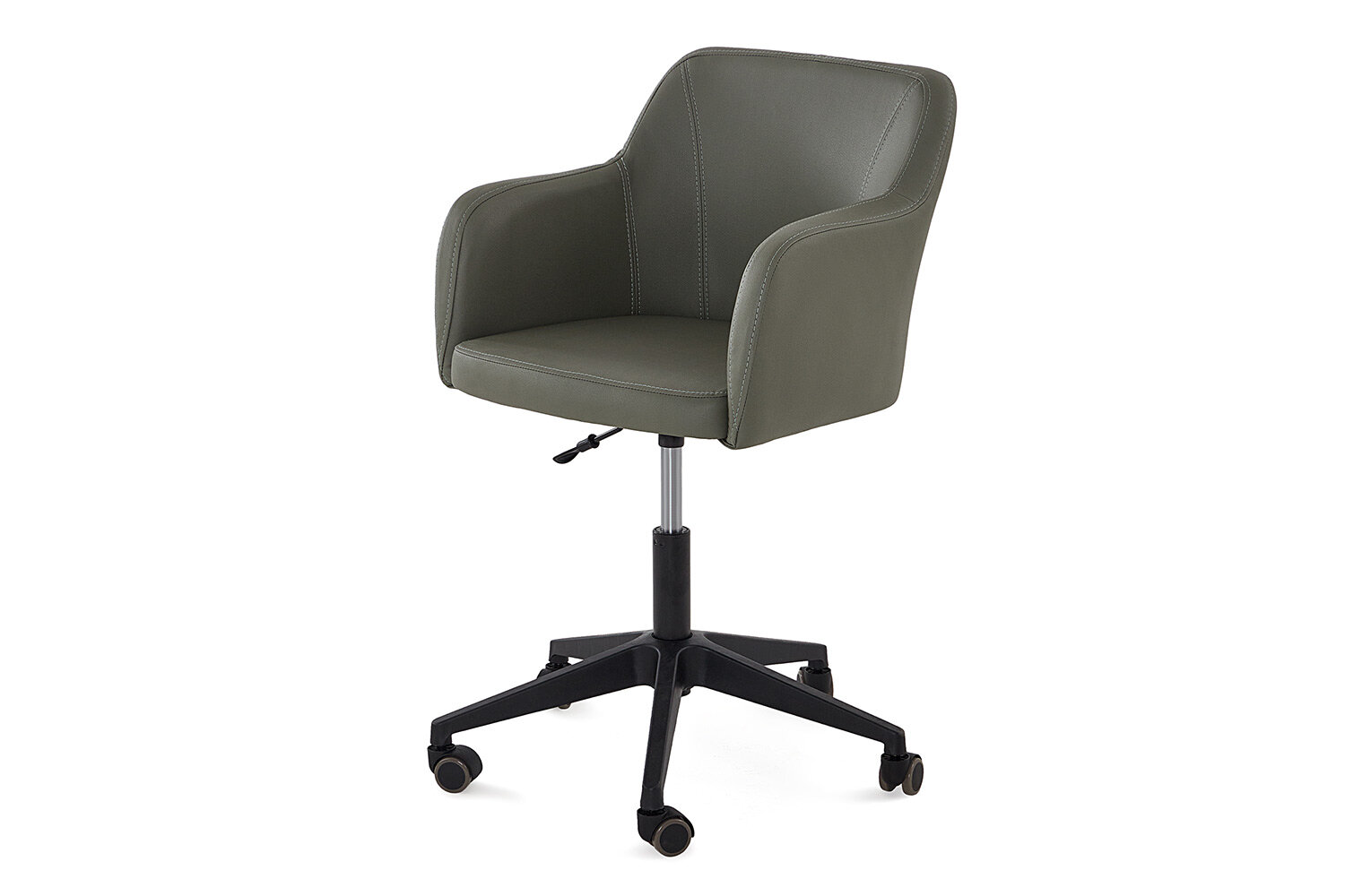 Кресло офисное Питрес, 56х79х53, цвет зелёный, чёрный