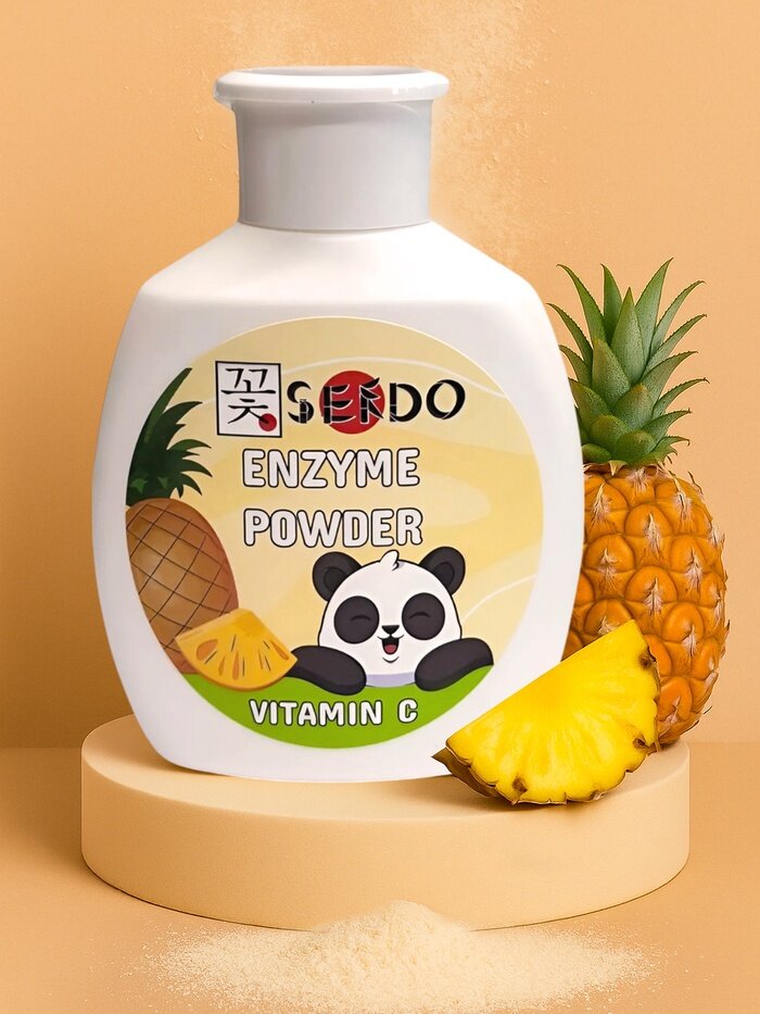 Энзимная пудра для умывания Sendo с бромелаином и витамином С, 75 г