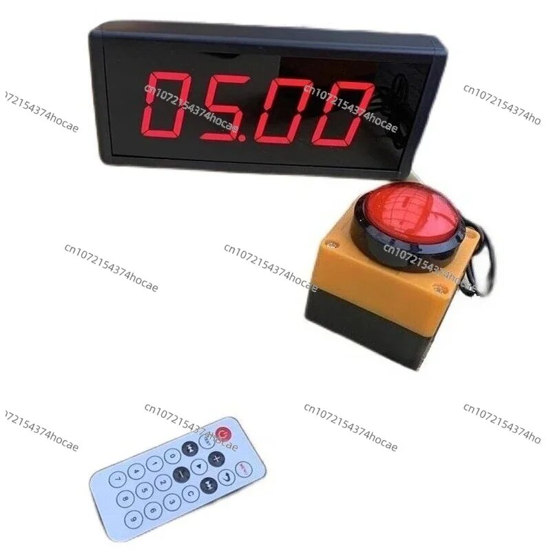 Цифровой дисплей, таймер для соревнований, счетчик секундомера с обратным отсчетом, 2,3 дюйма, 4-значное оборудование для обучения речи + пульт дистанционного управления