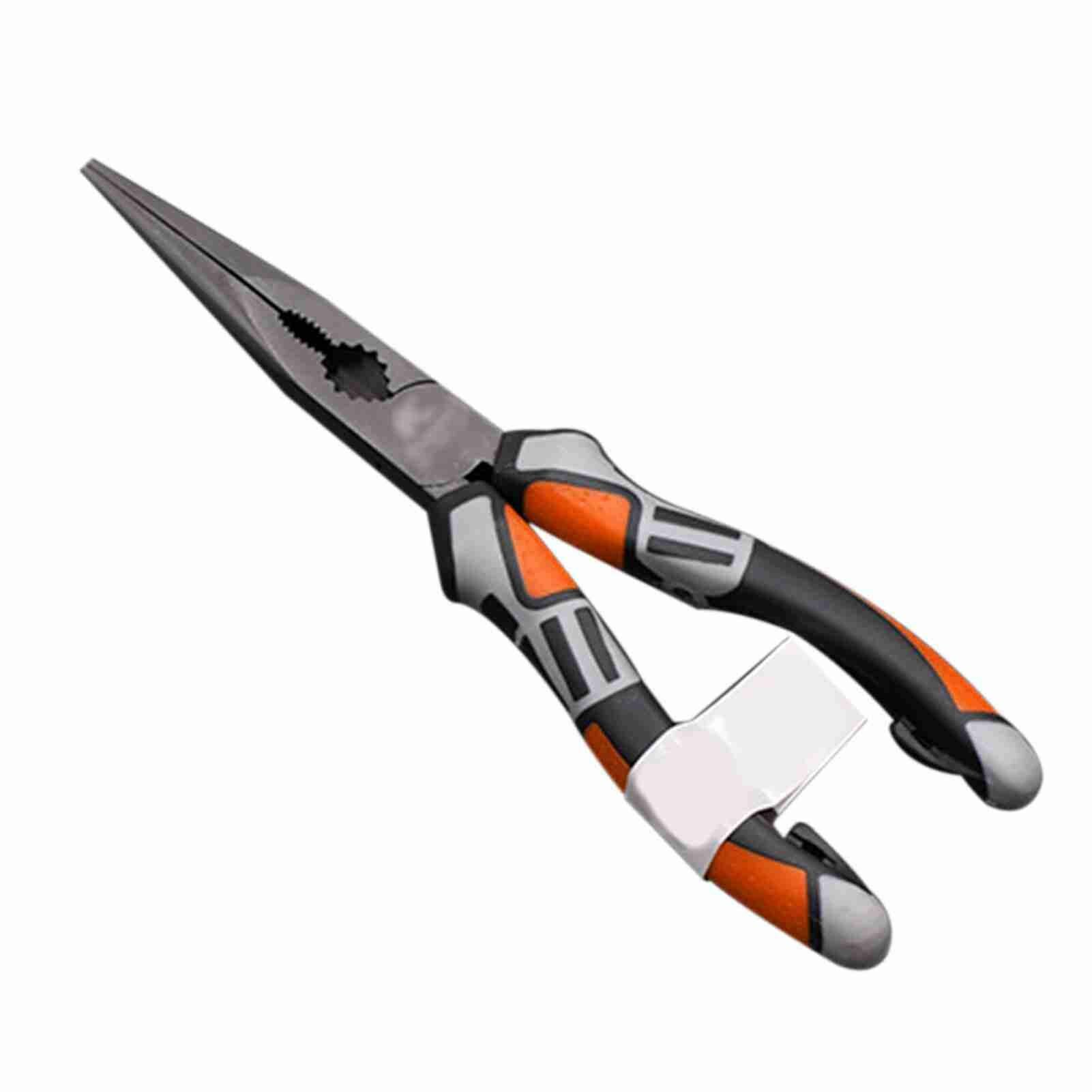 8-дюймовые длинногубцы, кусачки, хром-ванадиевые клещи для зачистки проводов, электрические клещи с изолированной ручкой