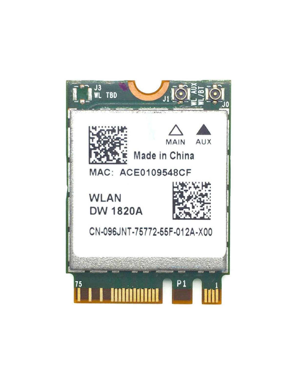 DW1820A BCM94350ZAE 802.11ac BT4.1 1200Mbps Wifi Adapter BCM94350 M2-NGFF WiFi Wireless Card DW 1820A for Broadcom-