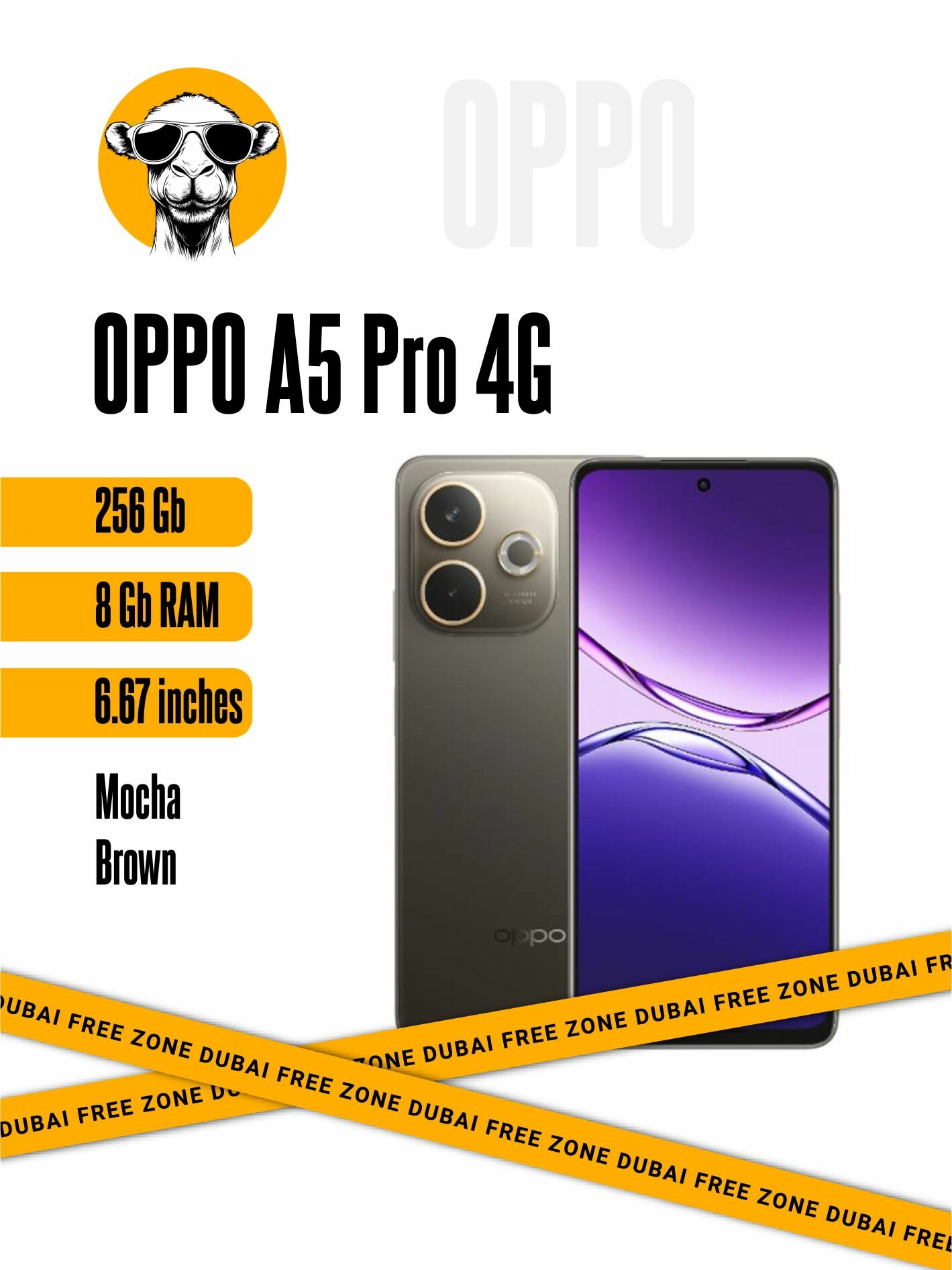 Смартфон OPPO A5 Pro 4G 8/256Gb Mocha Brown