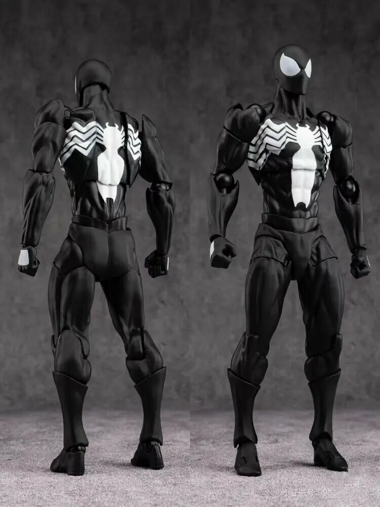 Фигурка Человек-Паук Черный Симбиот / Spider-Man Black Symbiote (15см)
