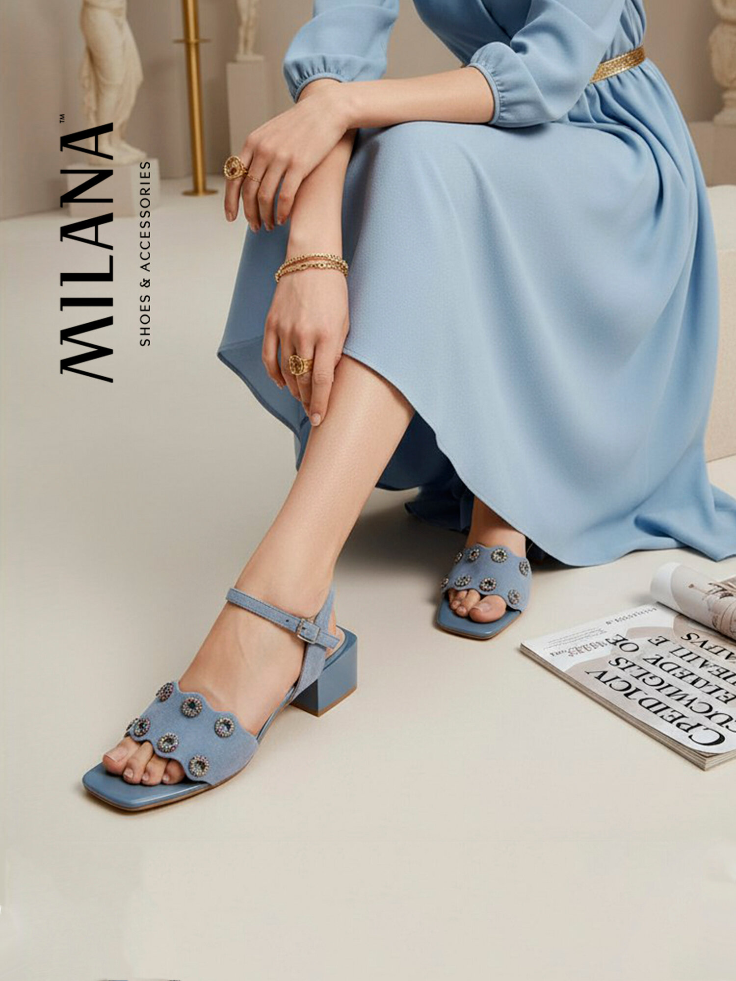 Босоножки Базовый Весна-Лето