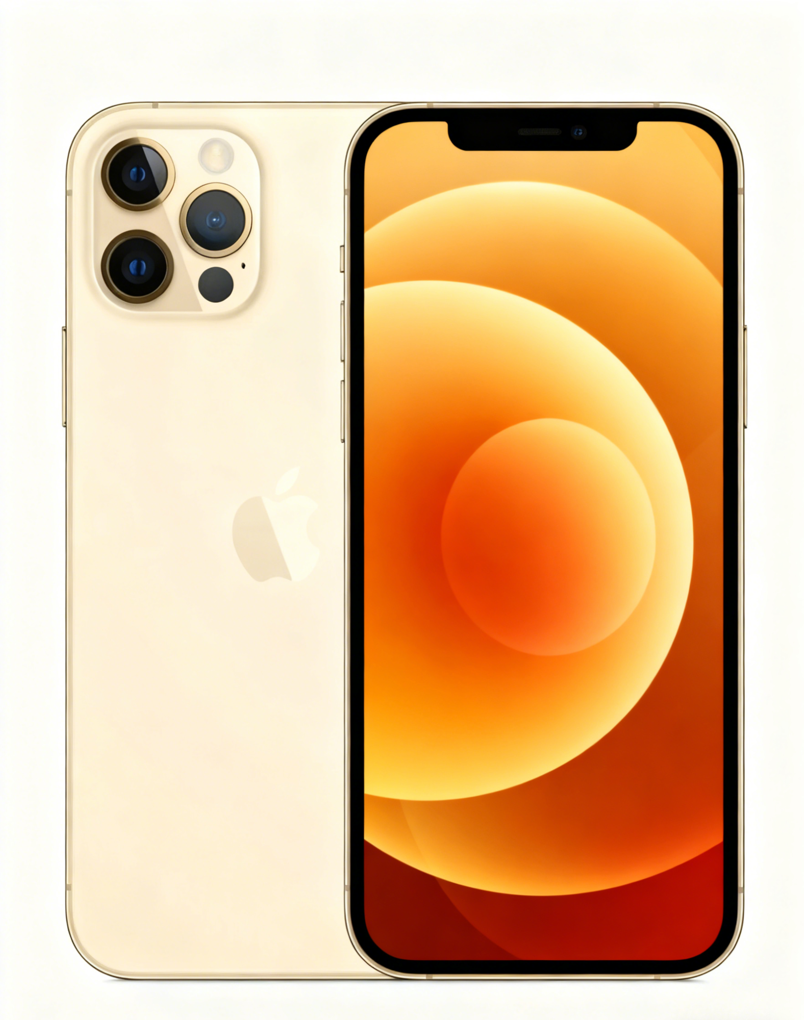 Смартфон Apple iPhone 12 ProMax A14, NFC, камера 3 шт, 256ГБ，золотой