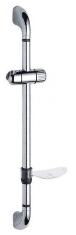 Стойка для душа LEDEME L8007 пластик, хромированная, вертикальная, 65 см