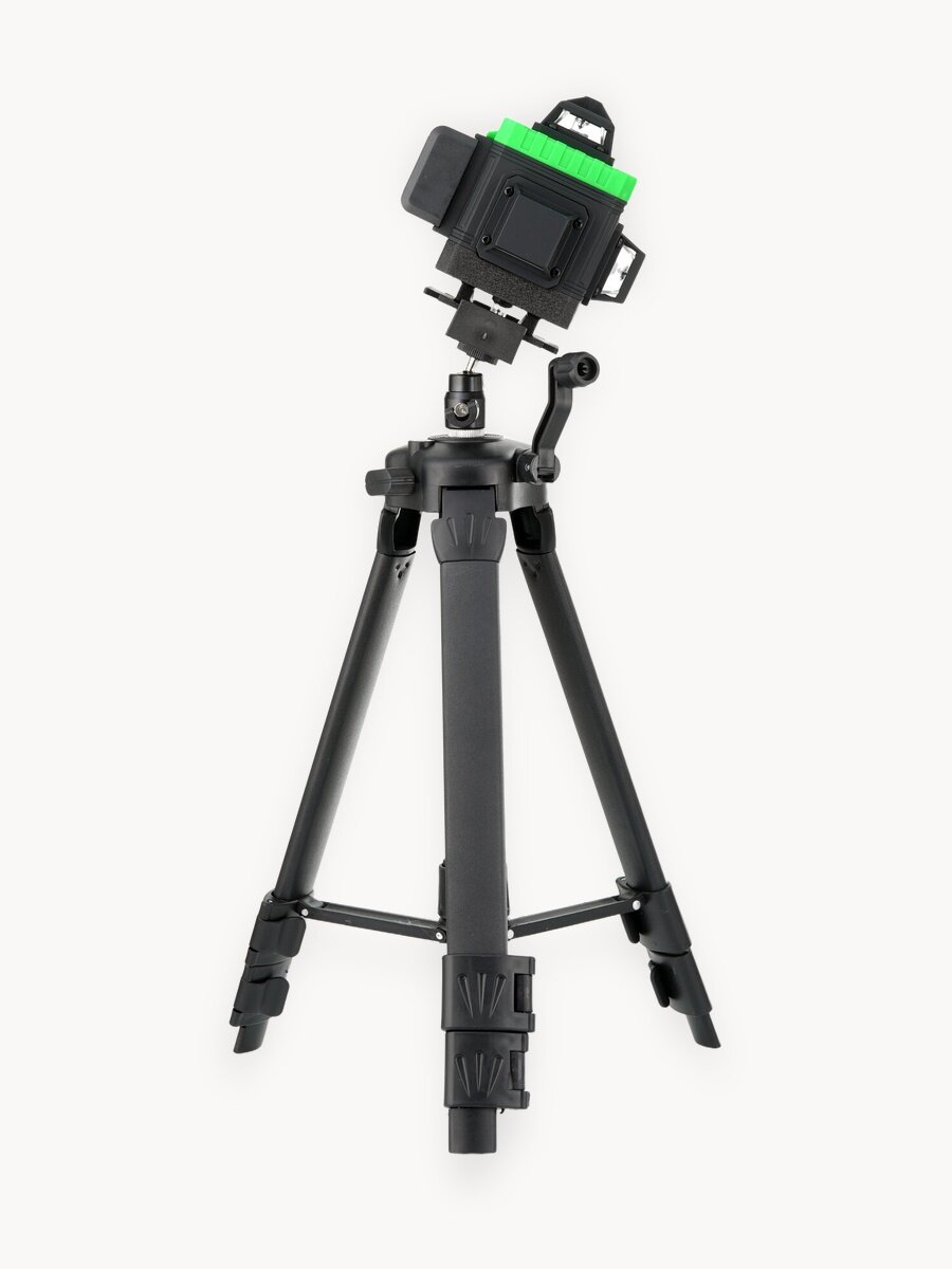 Лазерный уровень HIBIRU Q-Basic 201 4D зеленый луч(нижний и верхний горизонт)+штатив