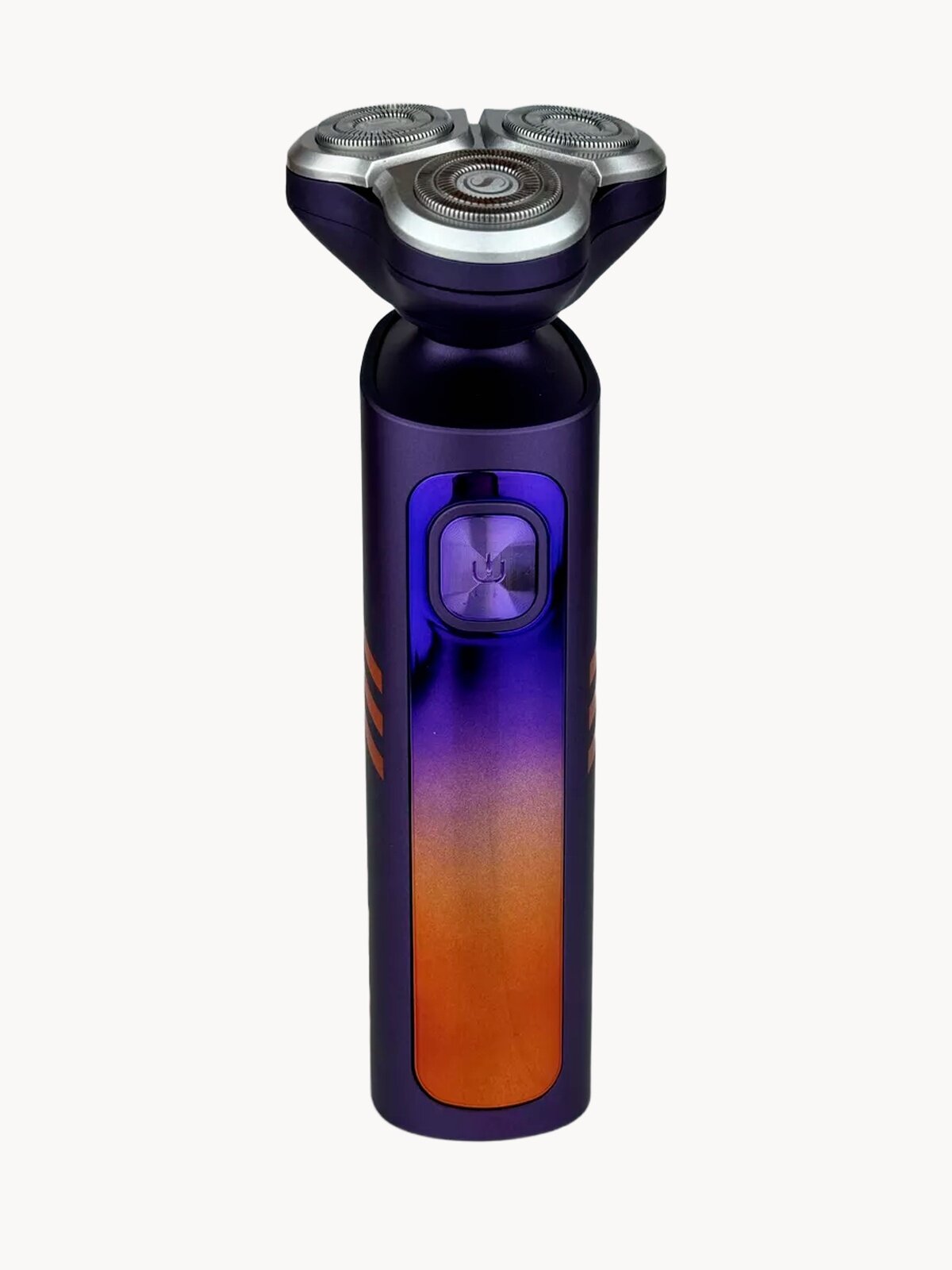 Электробритва 3 в 1 для мужчин для сухого бритья 3D/триммер/электрическая бритва мужская/домашняя/для бритья головы, бороды/фиолетовый/влагозащита