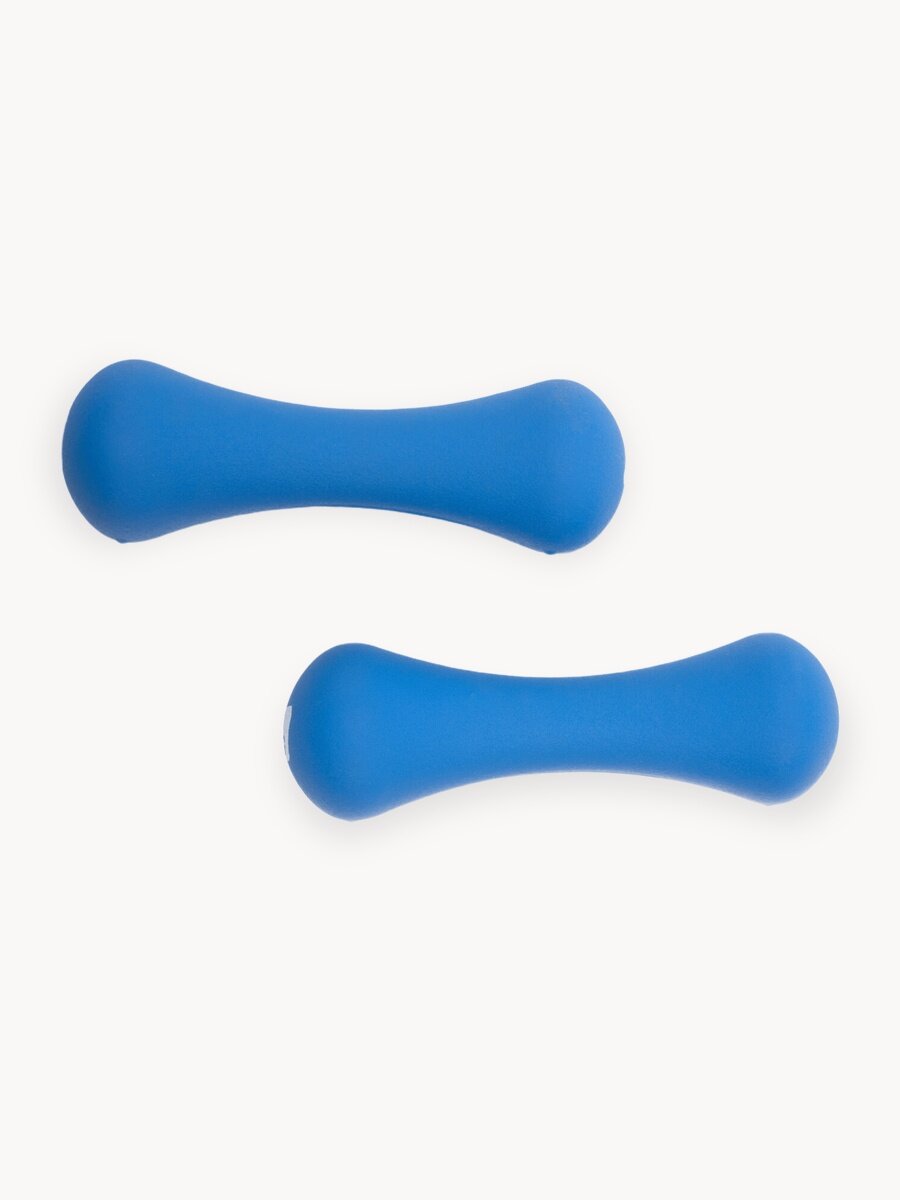 Набор гантелей RANK Neoprene dumbbell 3kg синий ПВХ, металл 5026004-030 3 размер