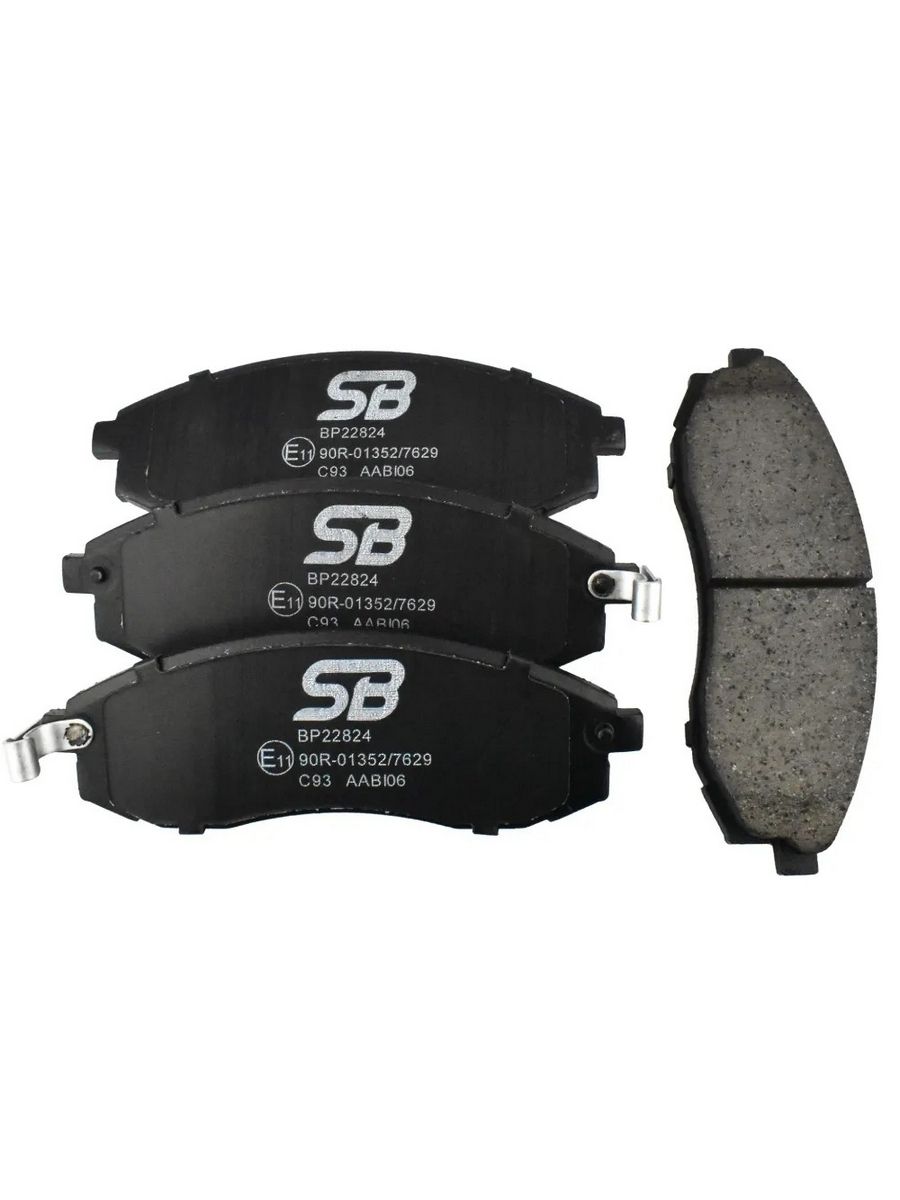 Колодки тормозные дисковые передние SB NAGAMOCHI BP22824 для MITSUBISHI L200, NISSAN Maxima / Мицубиси, Ниссан