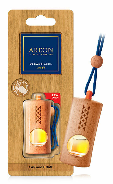 Ароматизатор на зеркало Areon fresco бутылочк Premium Verano Azul