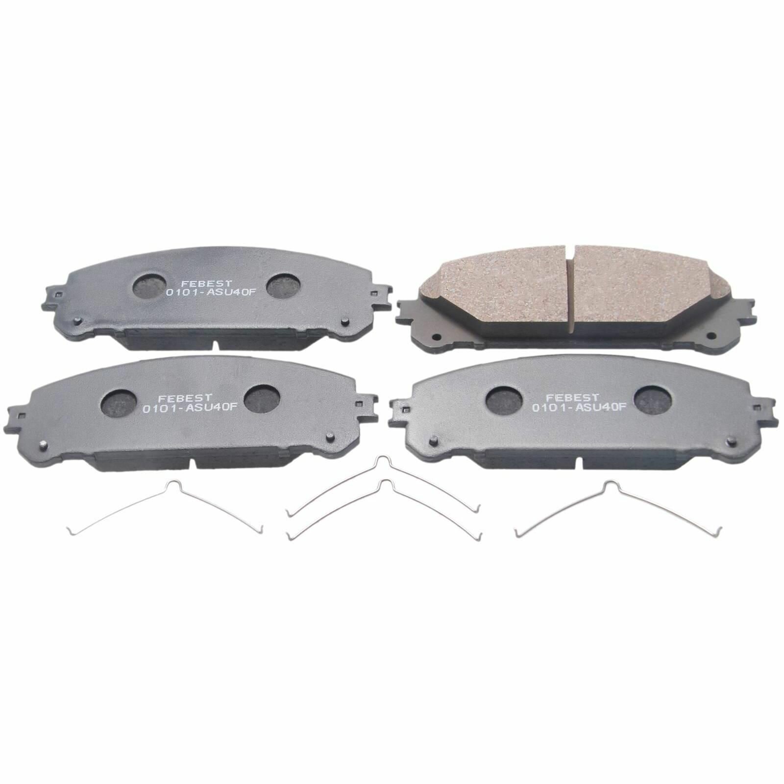 Тормозные колодки дисковые передние FEBEST 0101ASU40F, LEXUS ES, TOYOTA Highlander