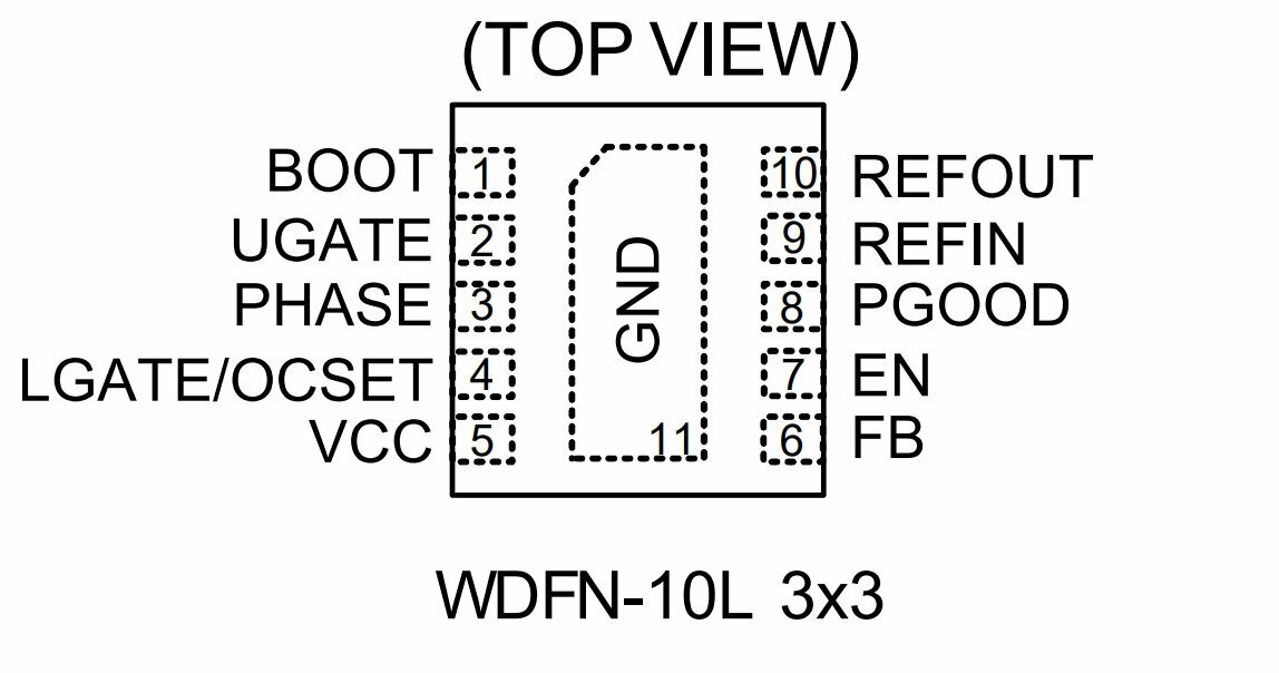 Микросхема RT8125D 6X=