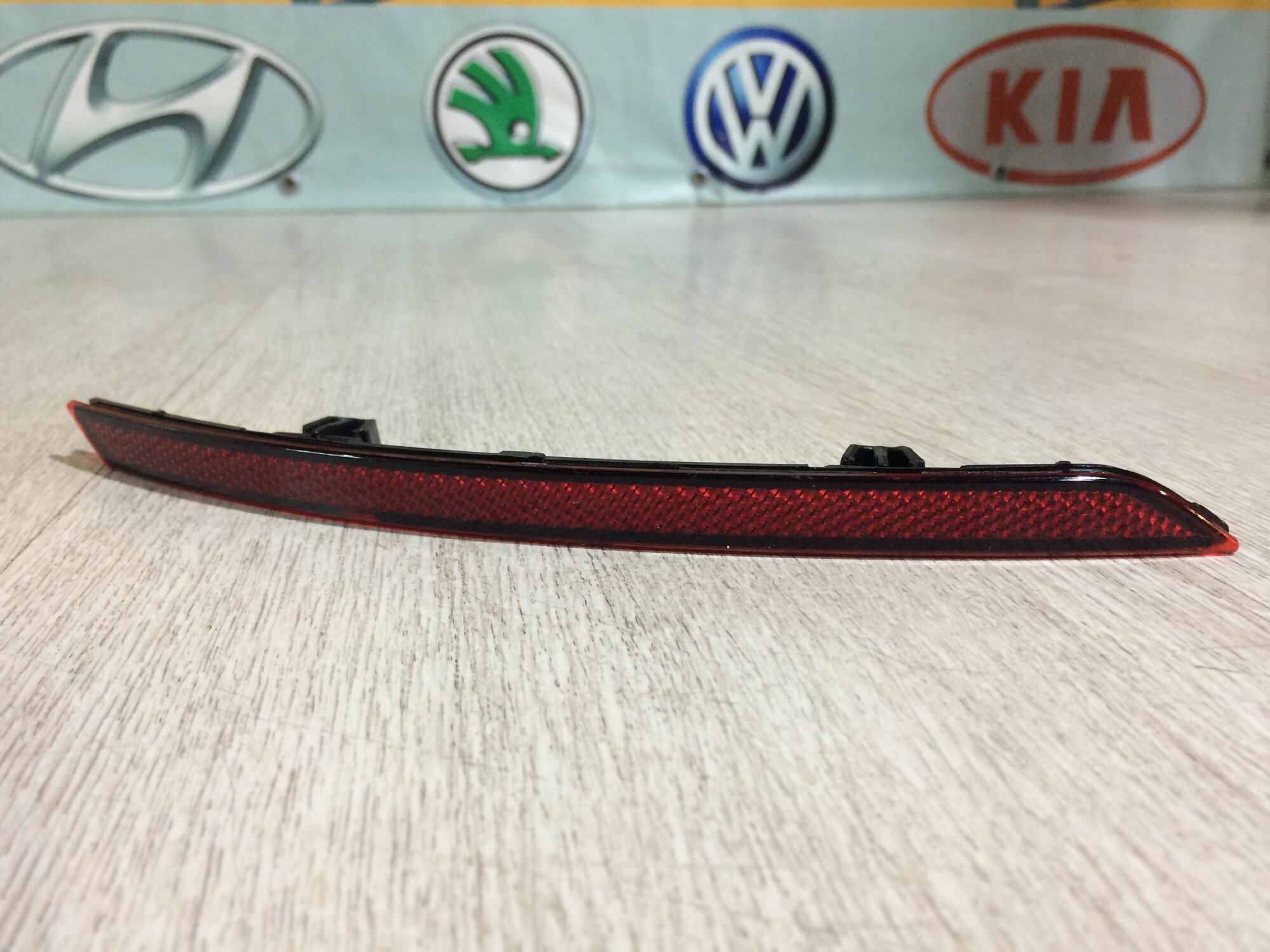 Отражатель катафот задний левый Фольксваген Поло 5 Polo 15-20г рестайлинг