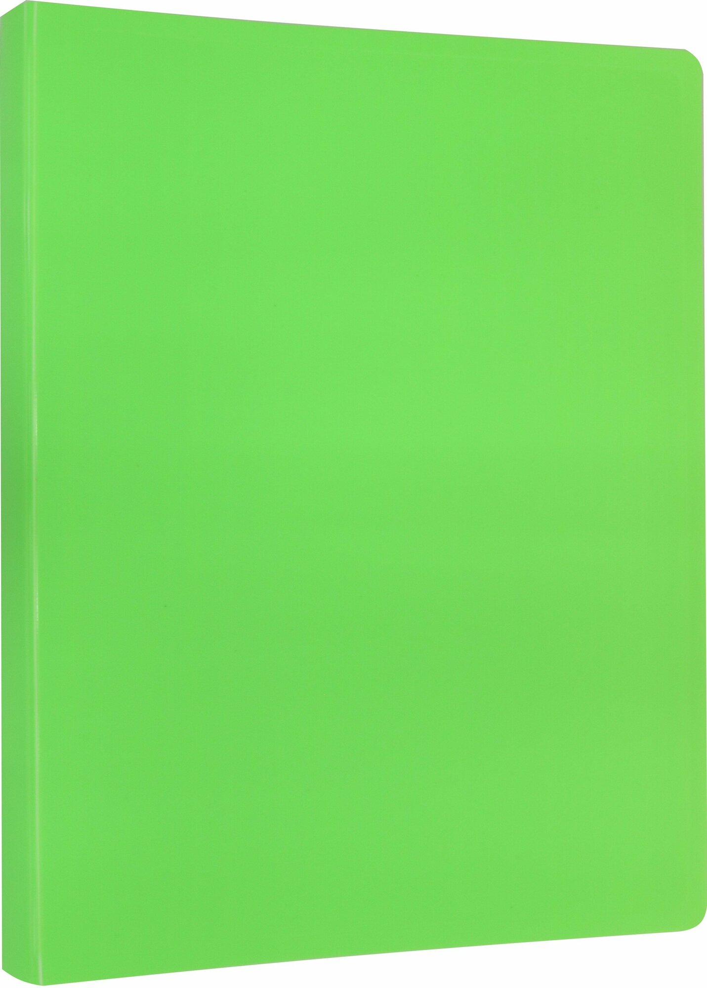 Папка Neon салатовая, 20 вкладышей, А4