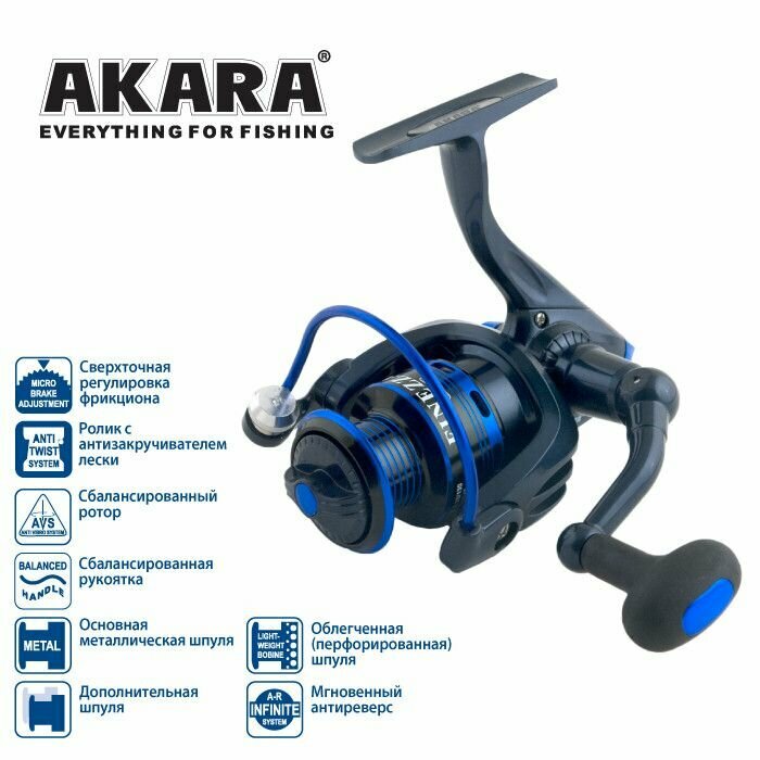 Катушка Akara Finezza 1000 5+1bb
