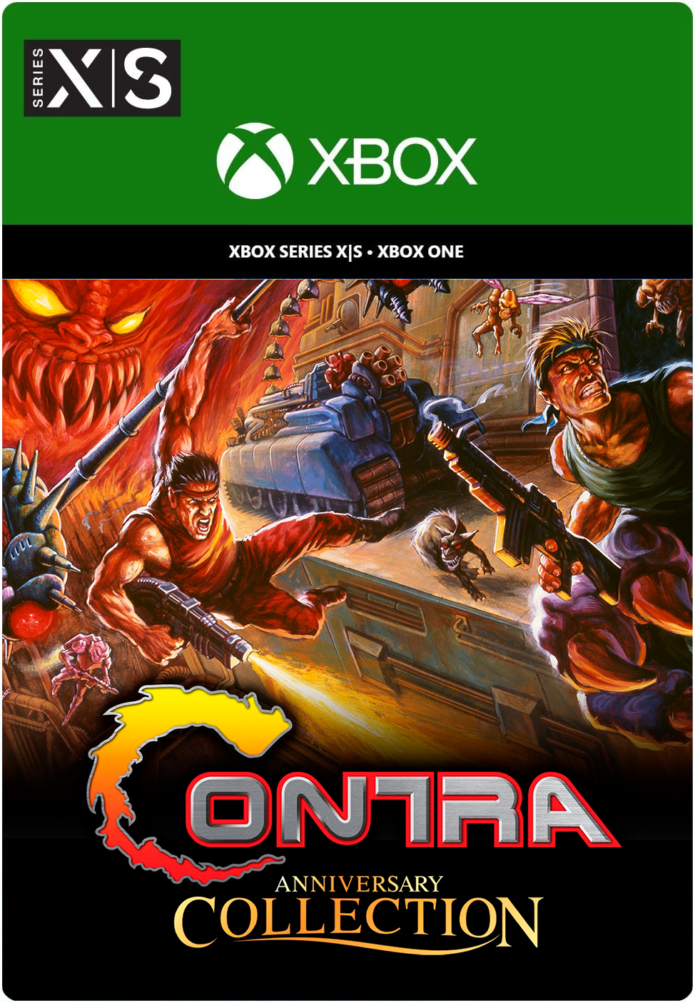 Игра Contra Anniversary Collection, цифровой ключ для Xbox One/Series X|S, английский язык, Турция