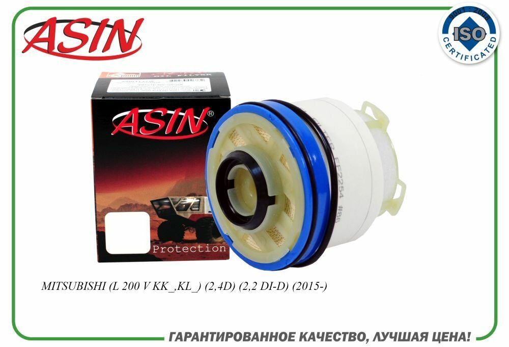Фильтр топливный 1770A337 ASIN. FF2254 для MITSUBISHI L 200 V KK_, KL_ 2,4D 2,2 DI-D 2015-