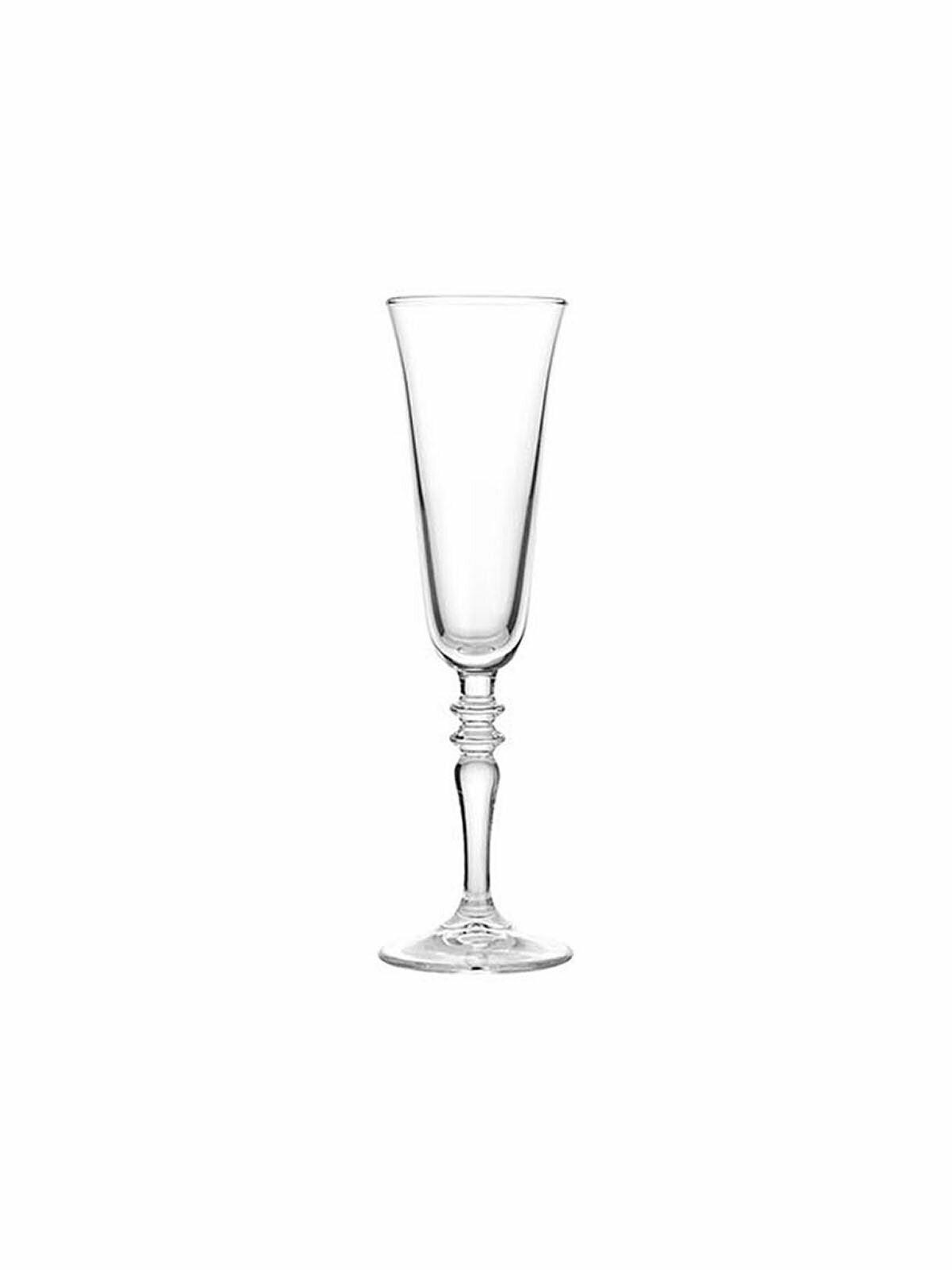 Бокалы для шампанского 6 шт Pasabahce Vintage, стеклянные, 190 мл