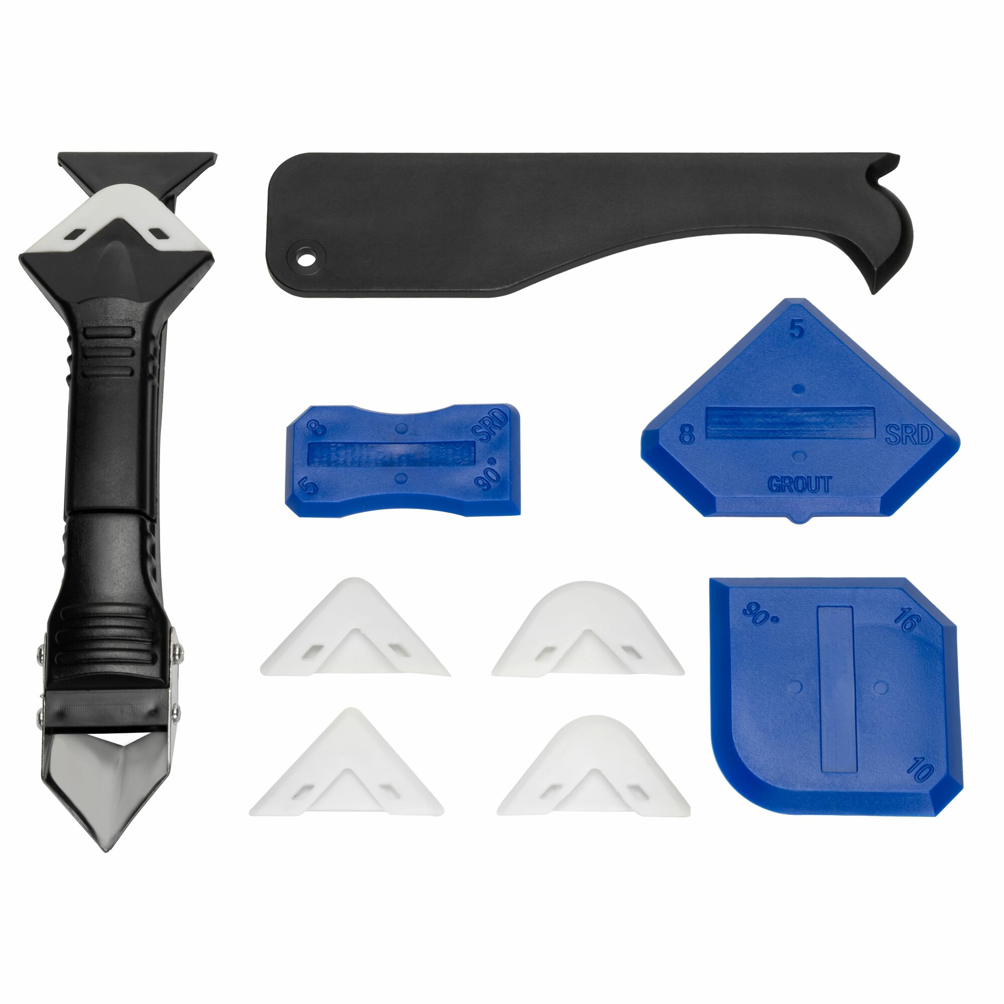 Набор шпателей DLT 8138, для герметика, силиконовый, универсальный