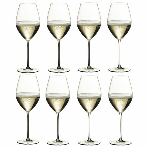 8 бокалов для шампанского RIEDEL Veritas Champagne Wine Glass Pay 6 Get 8 Set 7449/28