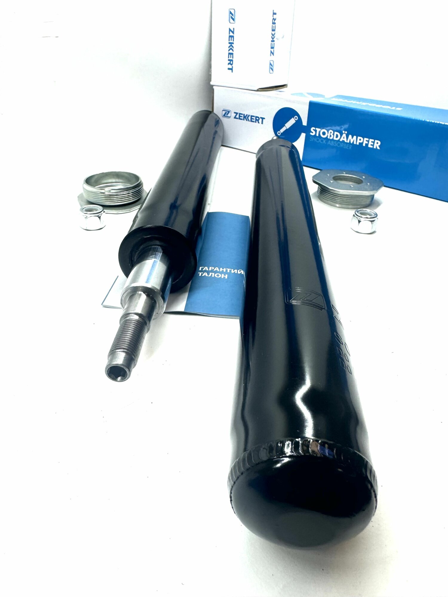 Комплект передних амортизаторов Daewoo Nexia N100 / N150 1994-2016, Chevrolet Lanos 2005-2010, Opel Kadet D / E, Espero 1990-1998 германия увеличенный ресурс (Нексия, Лачетти Кадет) Левый +Правый