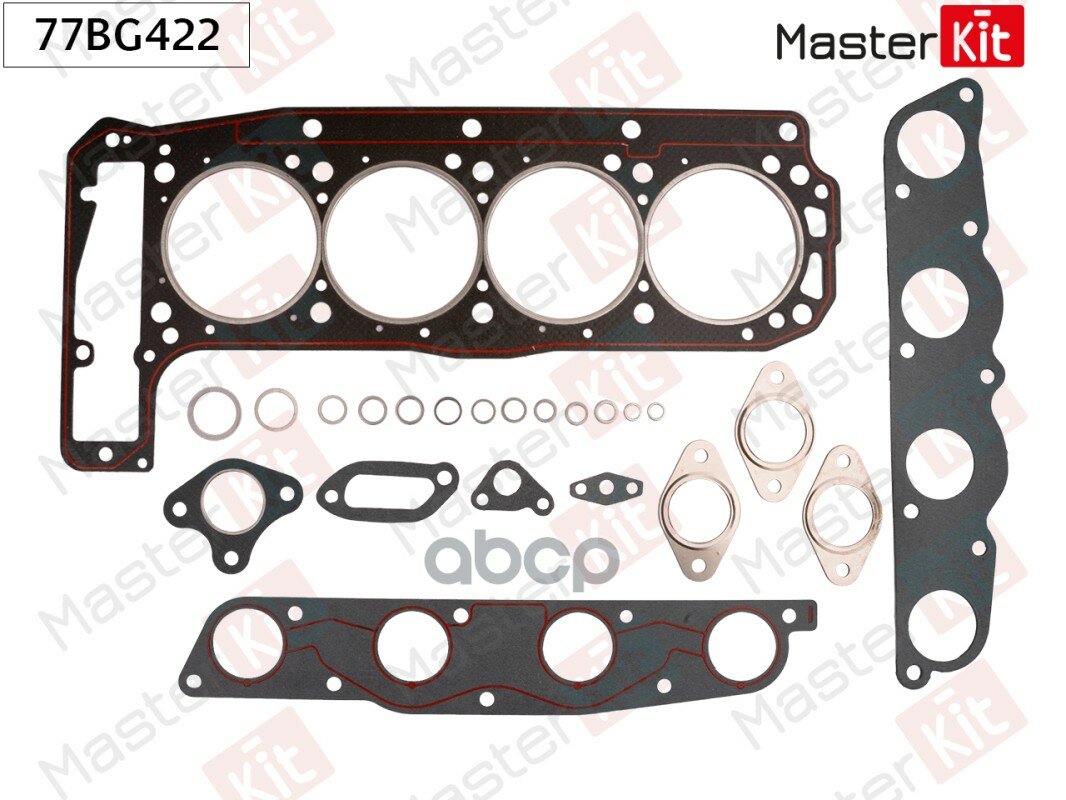 Комплект прокладок ГБЦ MasterKit арт. 77BG422