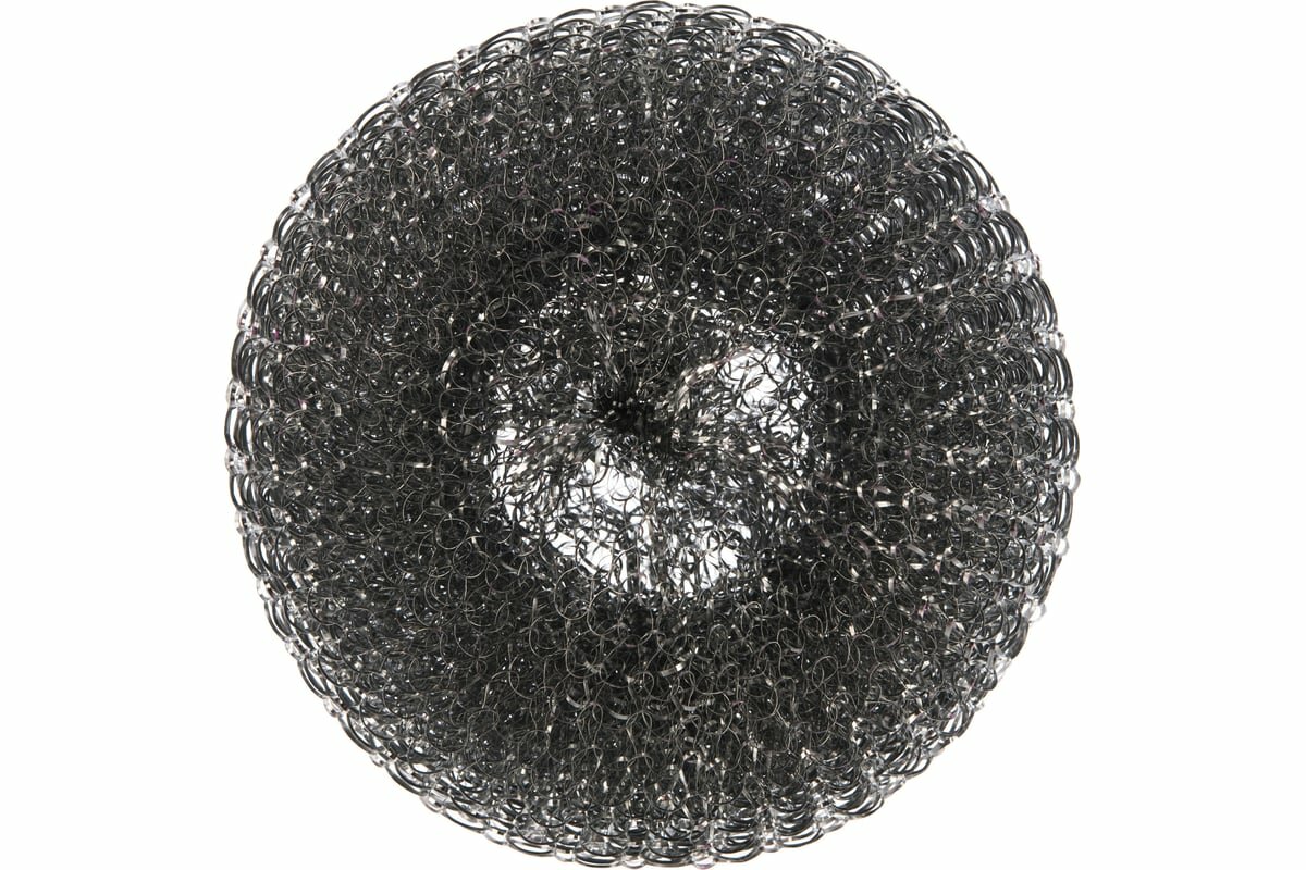 PATERRA Металлическая оцинкованная губка плетёнка 40 г 406-148 для обработки металла