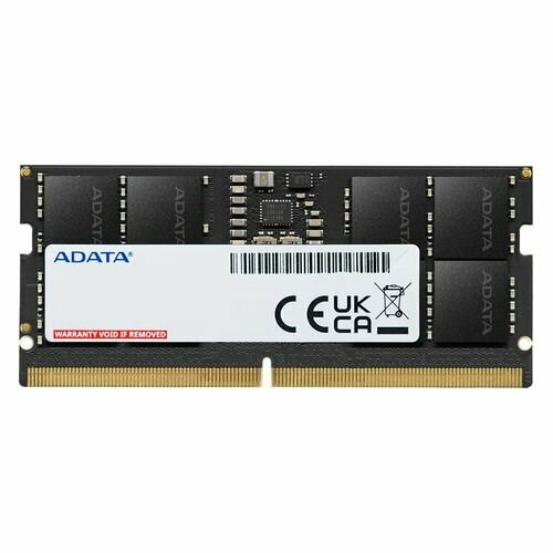 Оперативная память A-Data AD5S560016G-S DDR5 - 1x 16ГБ 5600МГц, для ноутбуков (SO-DIMM), Ret