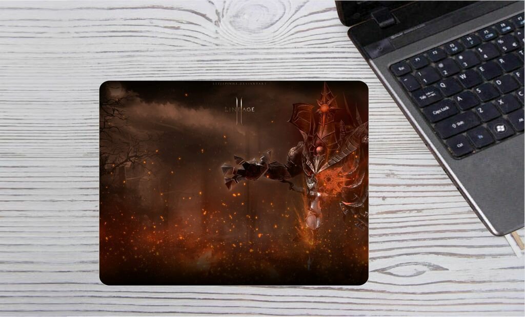 Коврик для мышки игровой 36 на 29 см MIGOM Lineage 2, Линеэйдж 2 №6