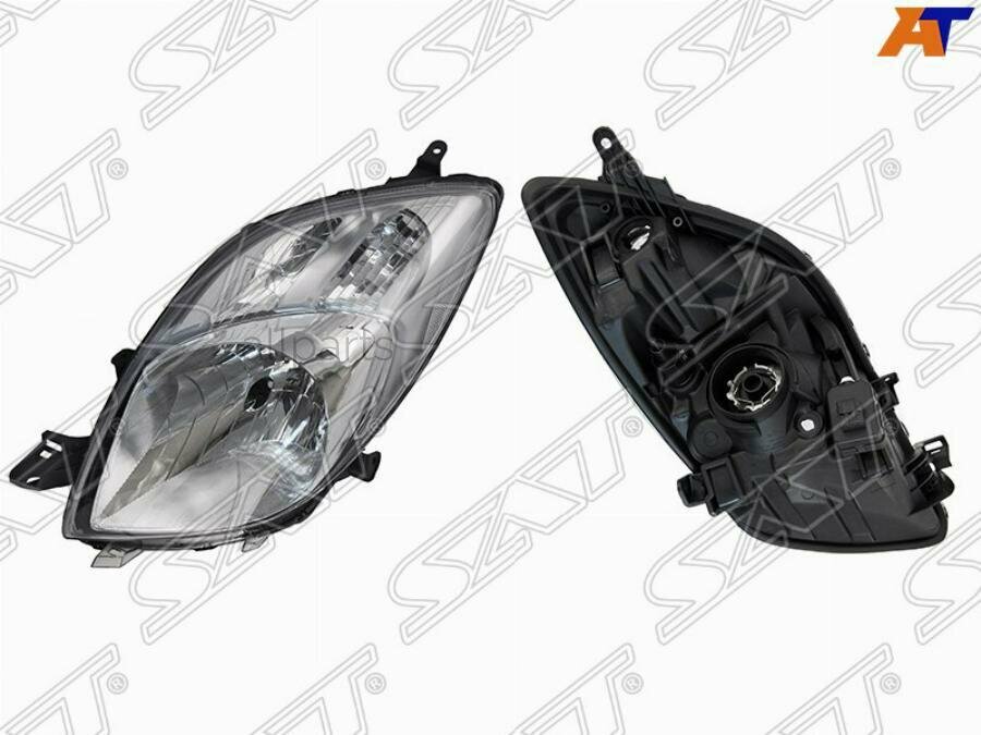 SAT ST-212-11L2L Фара Toyota Vitz 05-07 / Yaris 05-08 (Слева/ С электрокорректором/ 3/5D HBK)