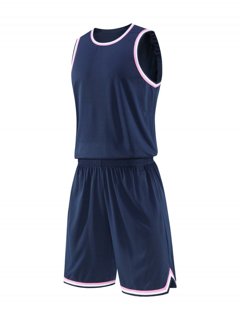 Летняя баскетбольная форма, размер XL, королевский синий