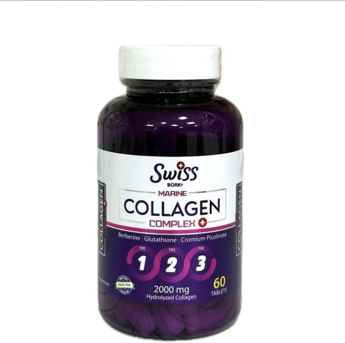 Collagen Marine Complex 1/2/3 60 tablets Swiss Bork / коллаген в таблетках