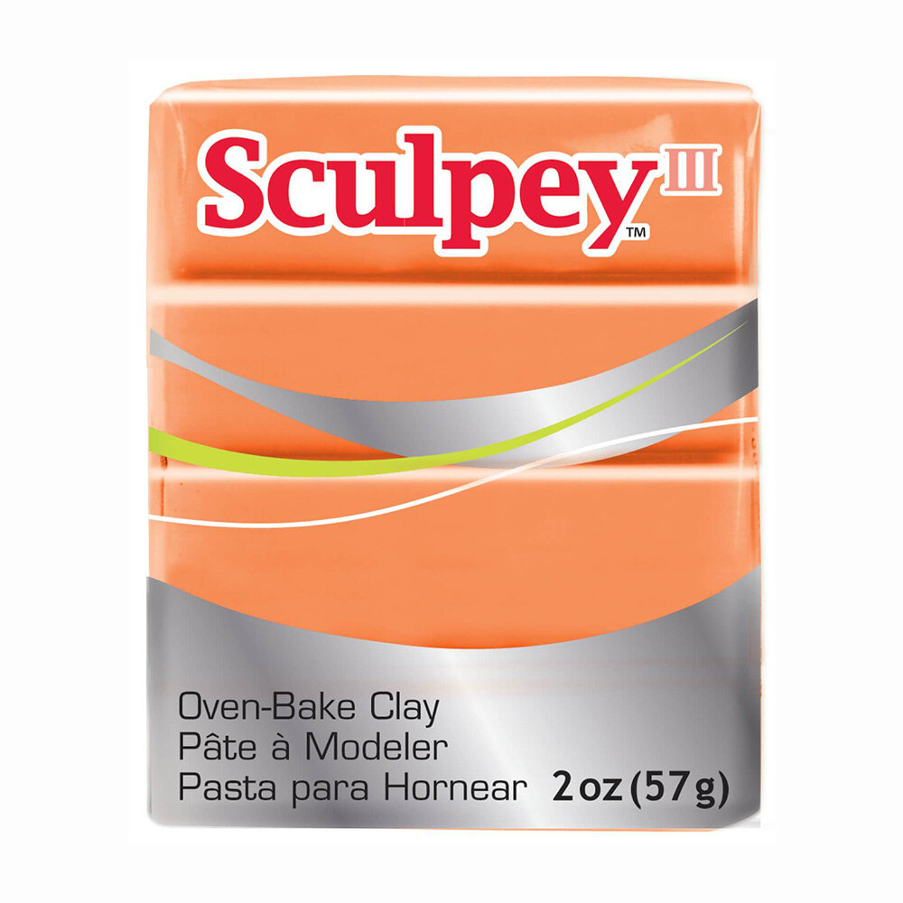 Полимерная глина "Sculpey" III S302 57 г 1634 оранжевый